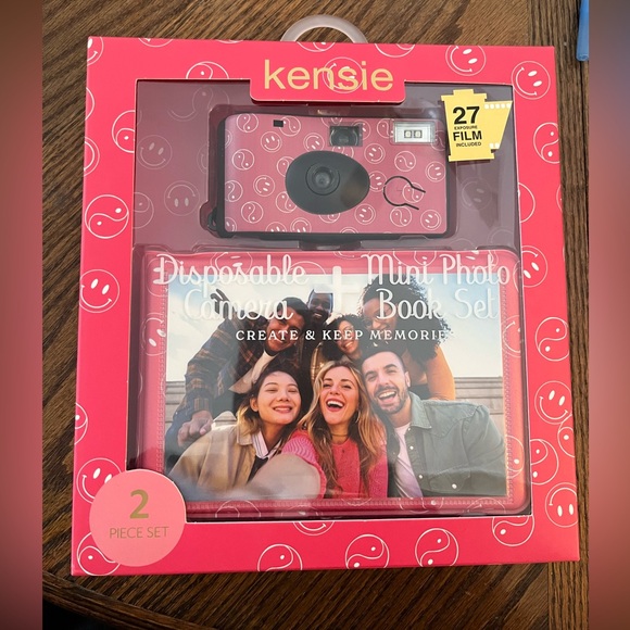 Kensie | Art | Disposable Camera And Album Gift Set | Poshmark